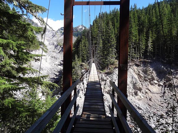 Tahoma Creek Suspension Bridge